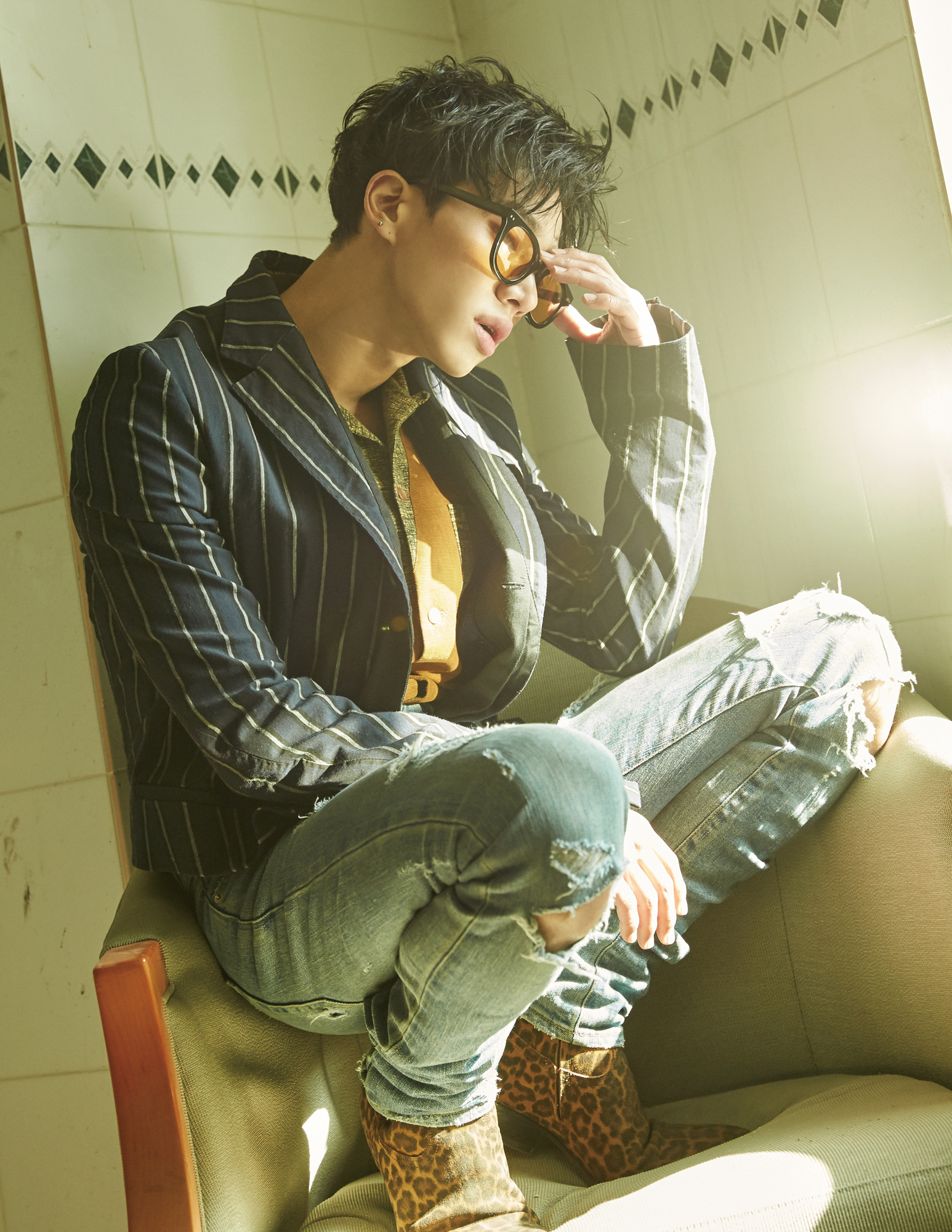 Kikwang (Beast) - Céci Magazine April Issue ‘16 - Korean photoshoots